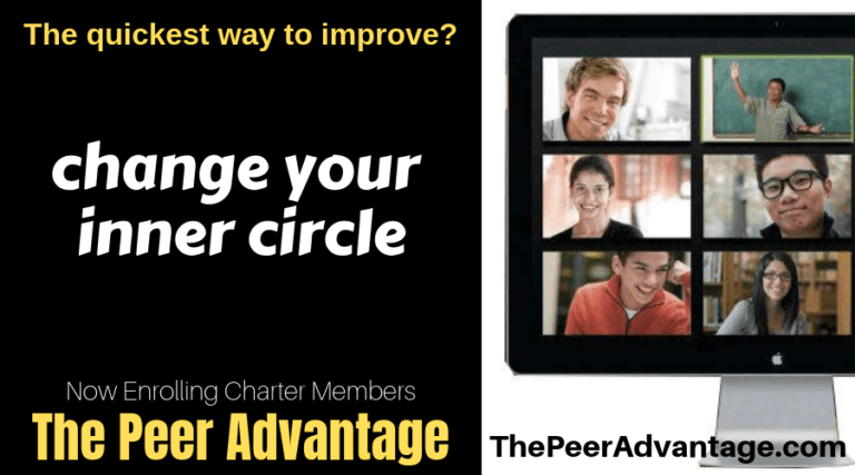 The Quickest Way To Improve? Change Your Inner Circle - GROW GREAT